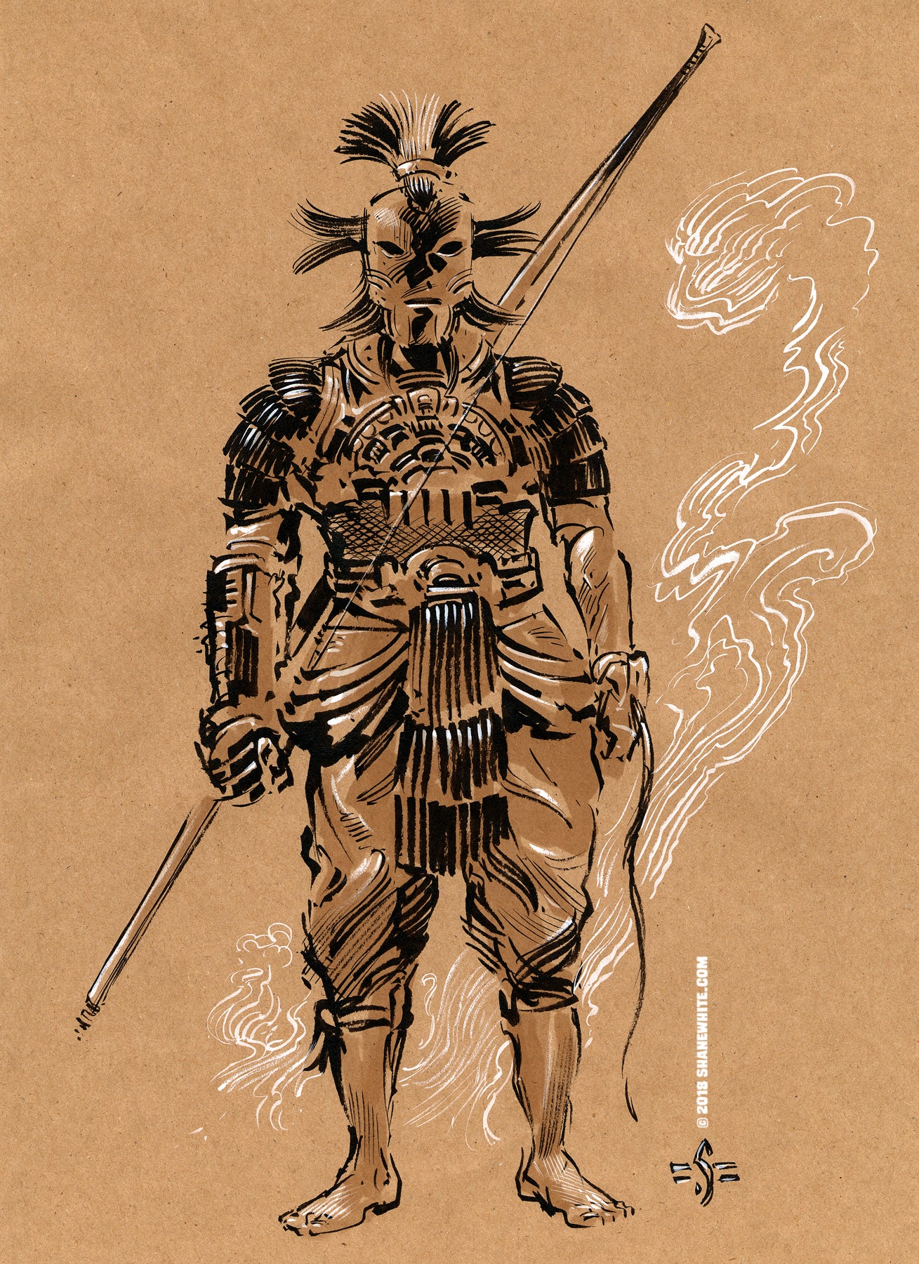 Shane White - Speedball Art