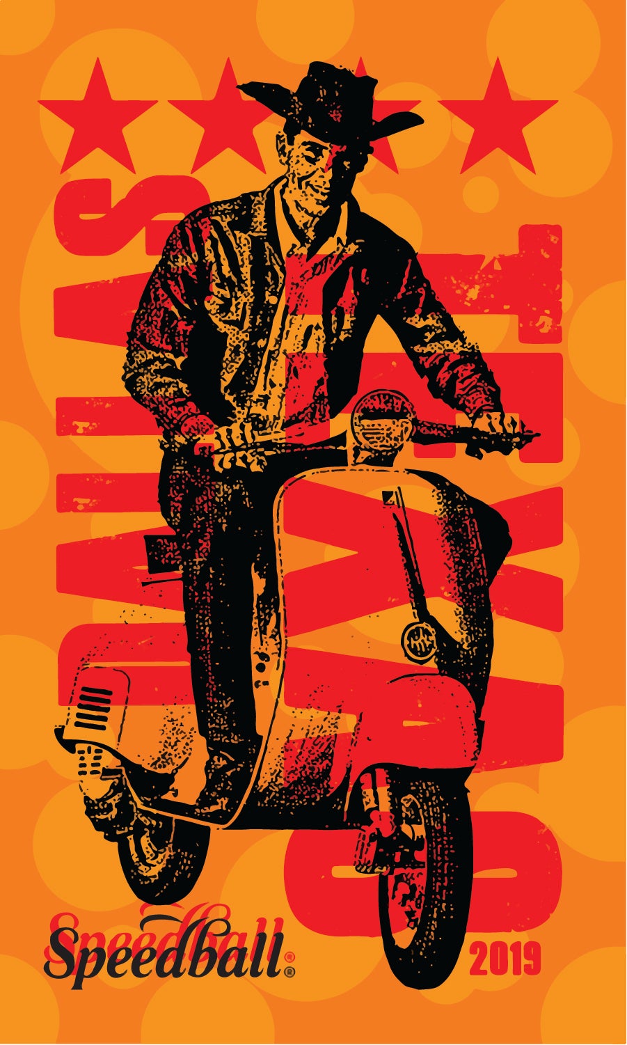 Making our Way to See Big Tex! - Speedball Art