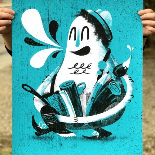 Max Mahn - Speedball Art