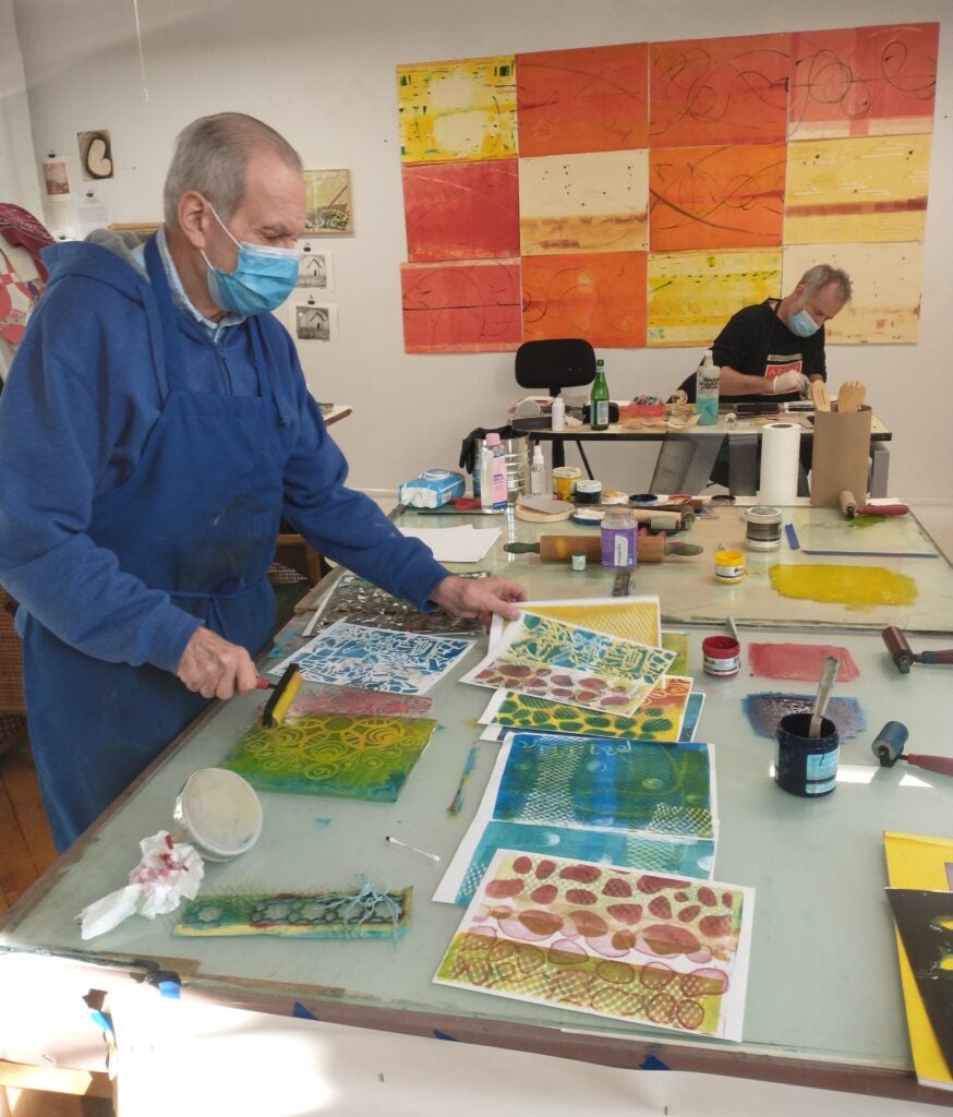 Monotype Printmaking with AKUA Inks with Amanda Barrow, Artist & AKUA ...