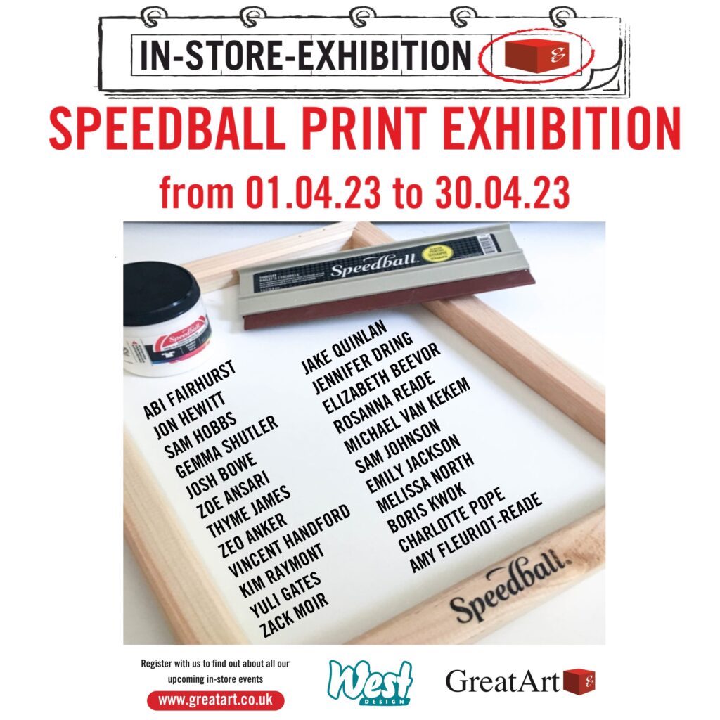 Speedball GreatArt Print Show - Speedball Art