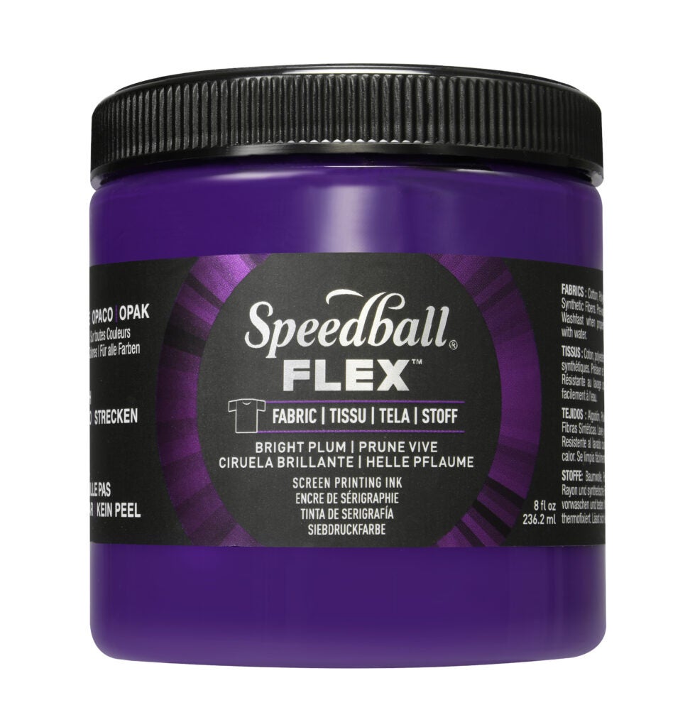 Flex™ Fabric Screen Printing Inks - Speedball Art