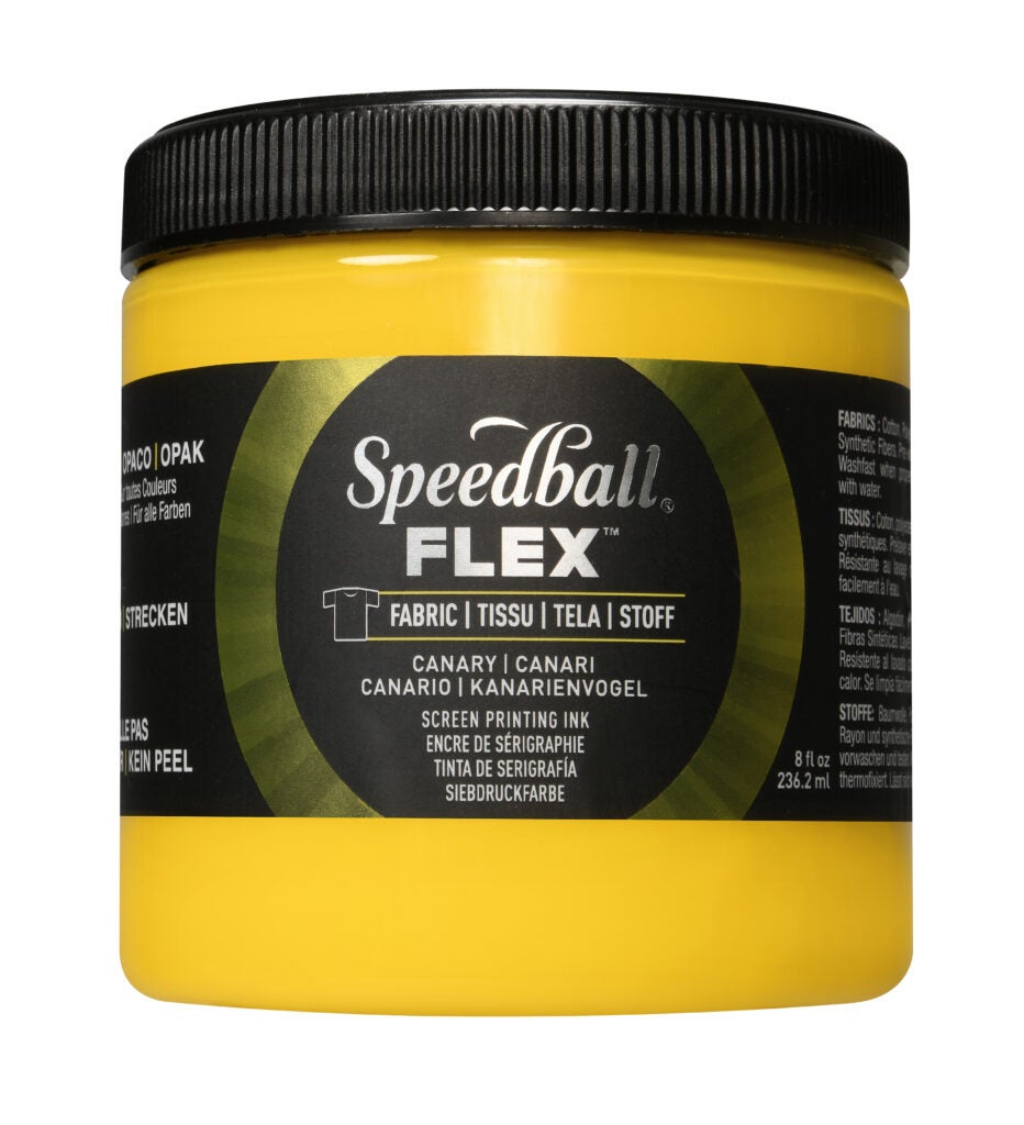 Flex™ Fabric Screen Printing Inks - Speedball Art