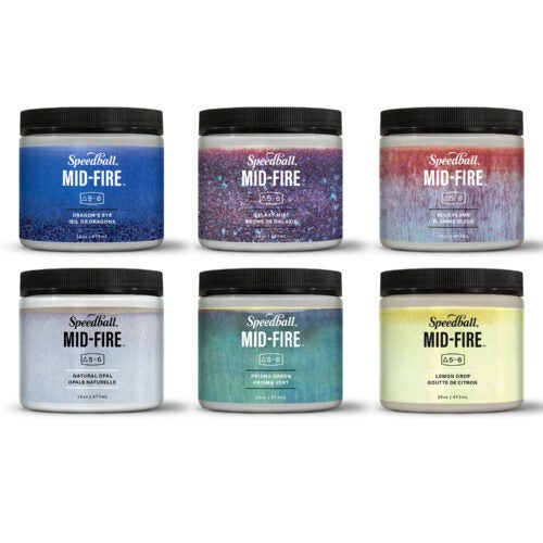 Speedball Mid-Fire Glazes - Speedball Art